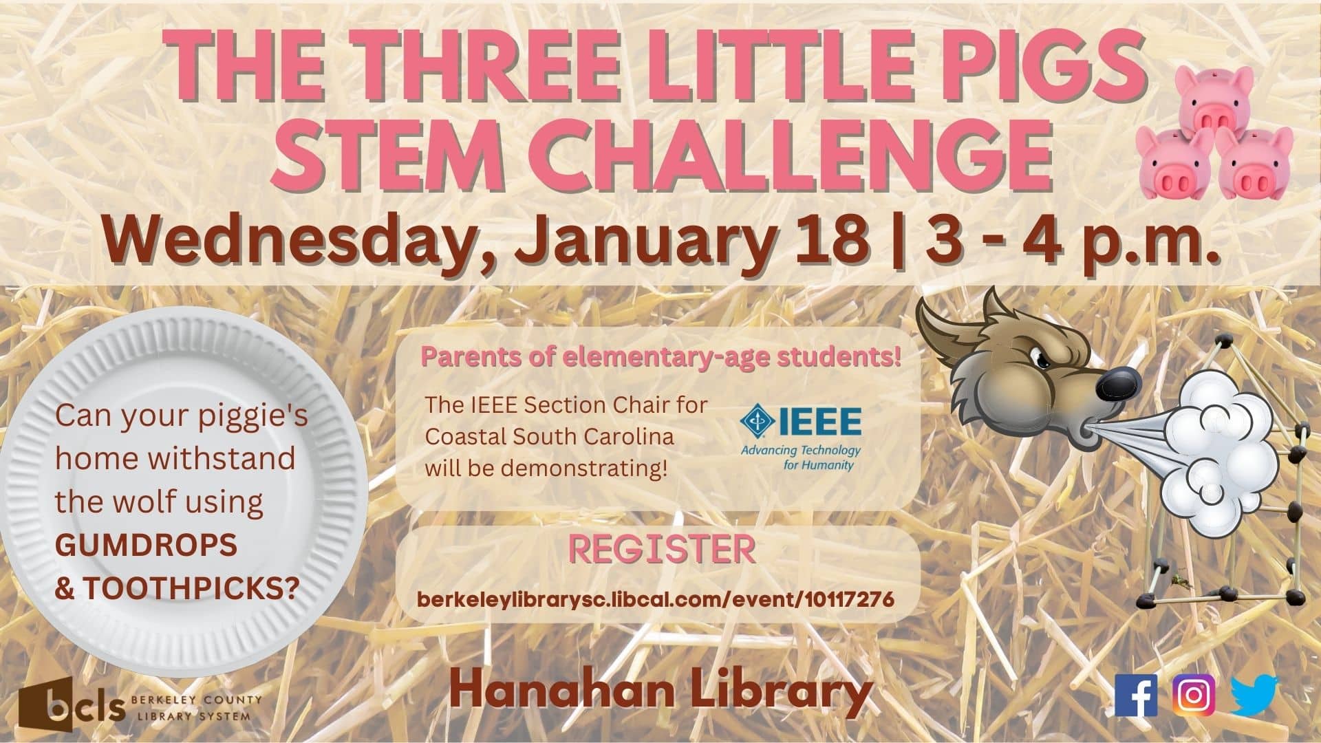 HH - Three Little Pigs STEM Challenge - Holy City Sinner