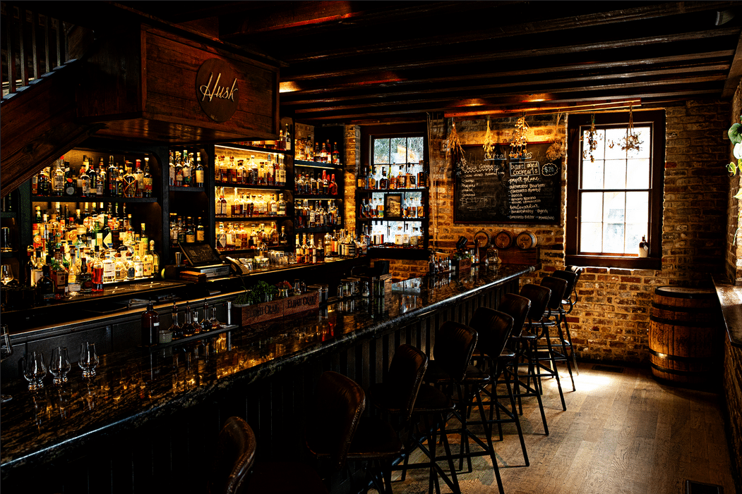 The Bar + Patio at Husk Debut New Look and Menu - Holy City Sinner